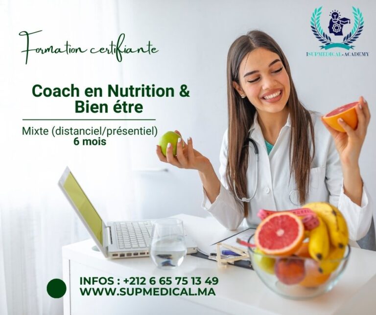 Formation Coach en Nutrition & Bien-être – ISUPMEDICAL-ACADEMY